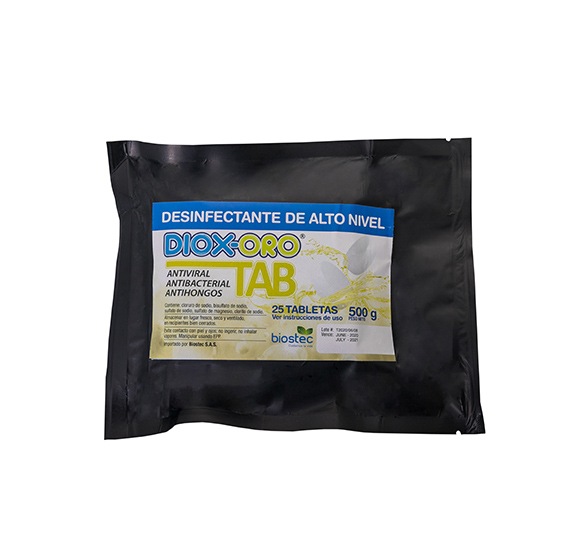 Diox-oro Tableta - Biostec cuidamos la vida